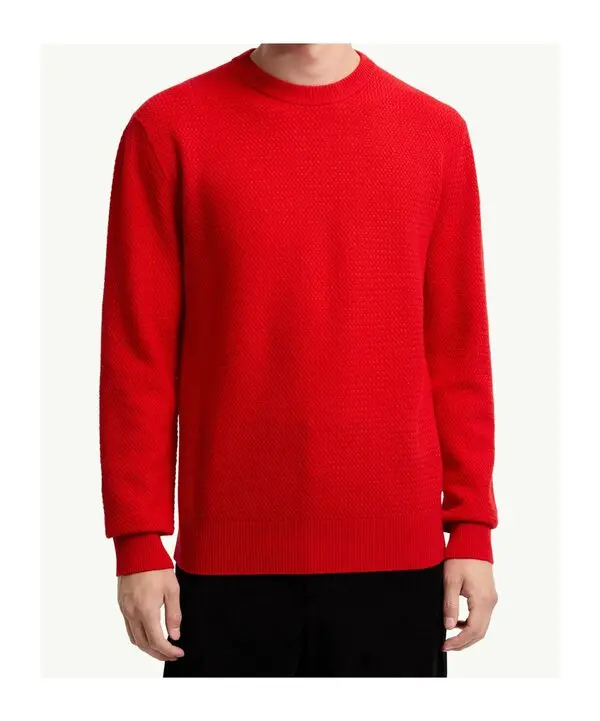 Moncler Textured Cashmere Wool Sweater