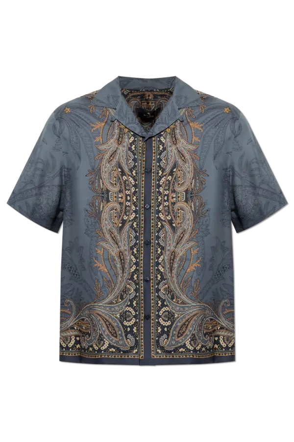 Etro Silk Short-sleeve Shirt