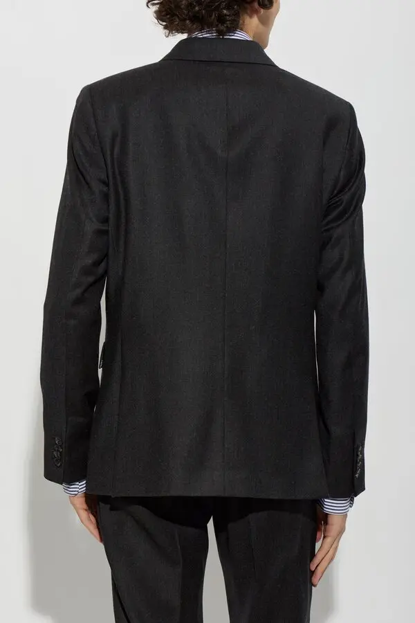 Paul Smith Wool Blazer With Double Vent