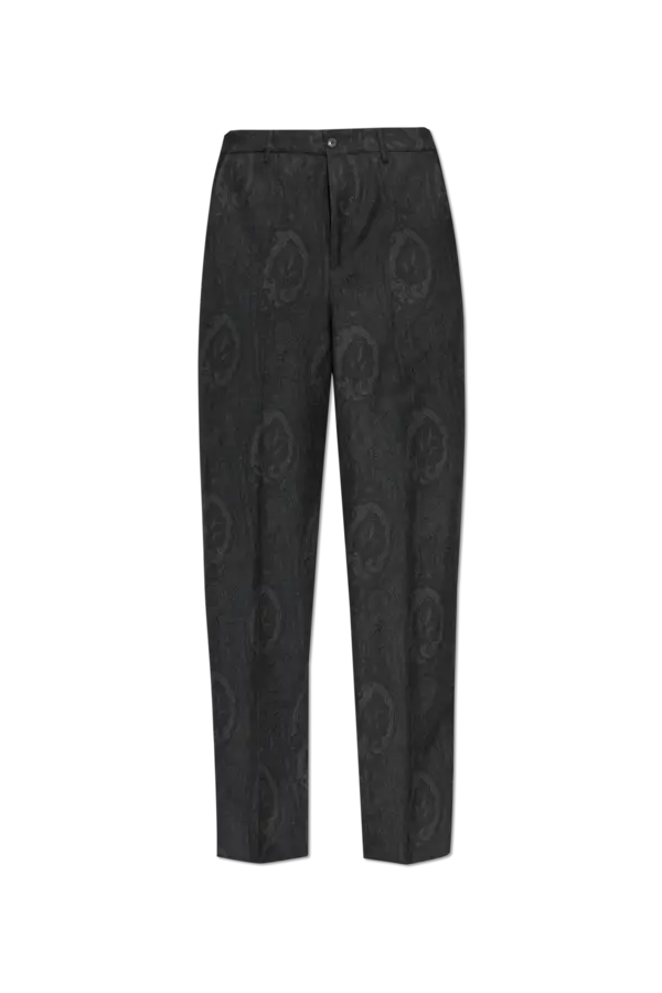Etro Wool Pleated Trousers