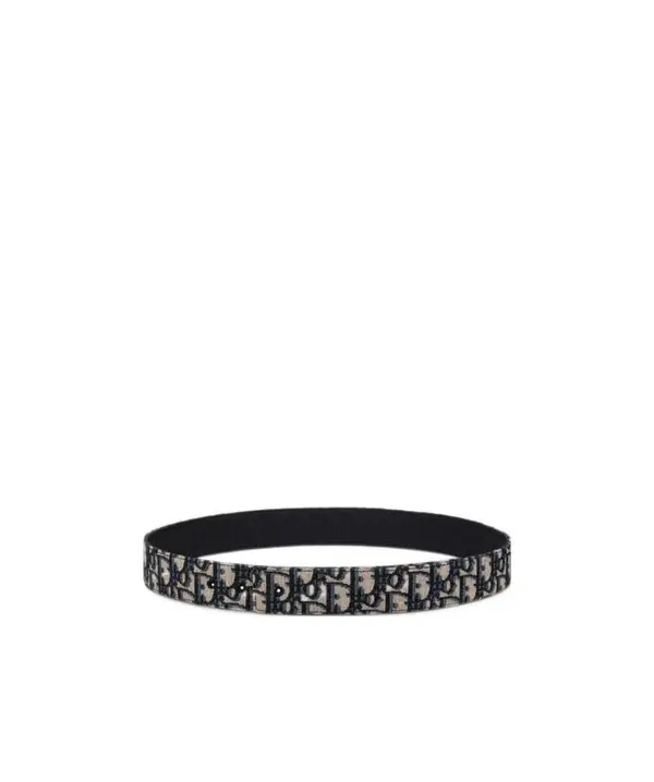 Dior Reversible Belt Strap - Black
