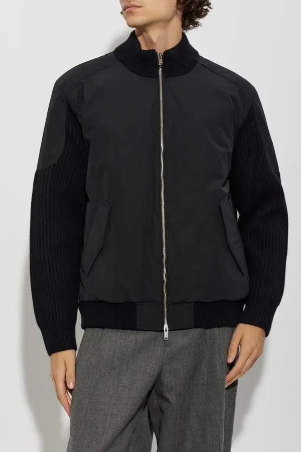 Moose Knuckles Puffer Jacket With Patch