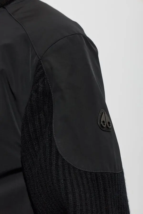 Moose Knuckles Puffer Jacket With Patch