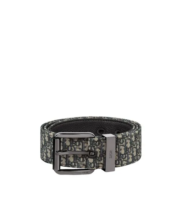 Dior Monogrammed Belt With Clasp Detail