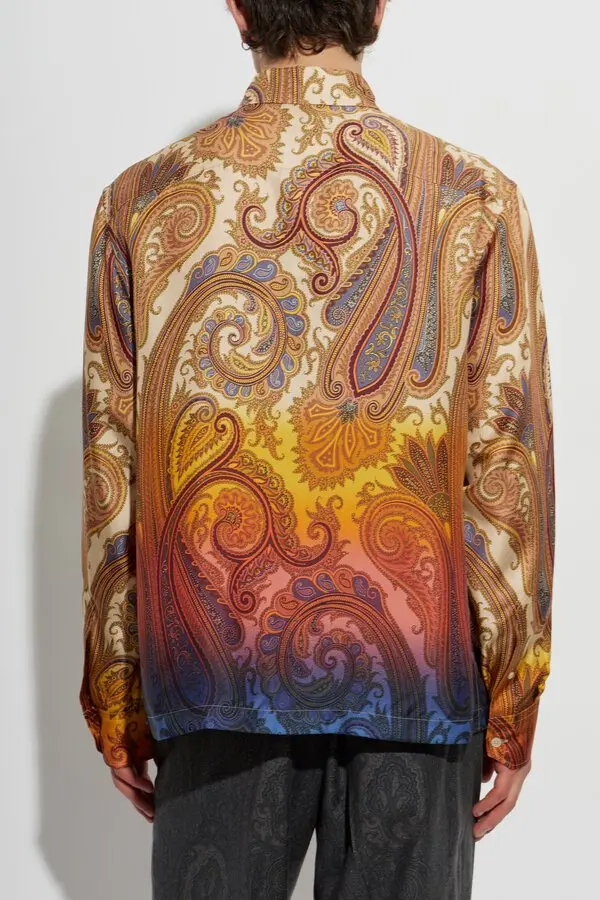Etro Silk Long-sleeve Shirt