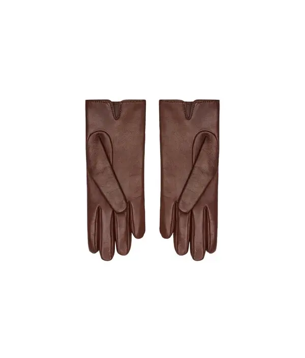 Celine Triomphe Gloves In Plongé Lambskin