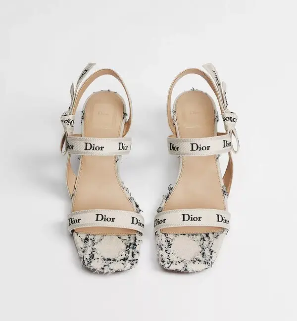 Dior Heeled Sandal With Straps