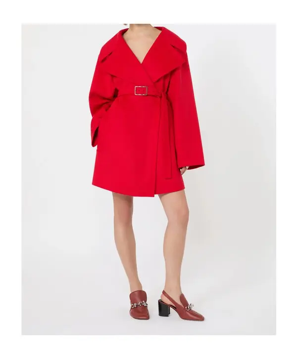 Sportmax Wool Short Coat