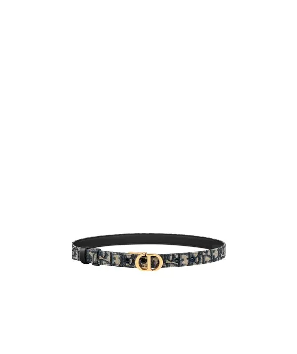 Dior 30montaigne Reversible Belt - Black