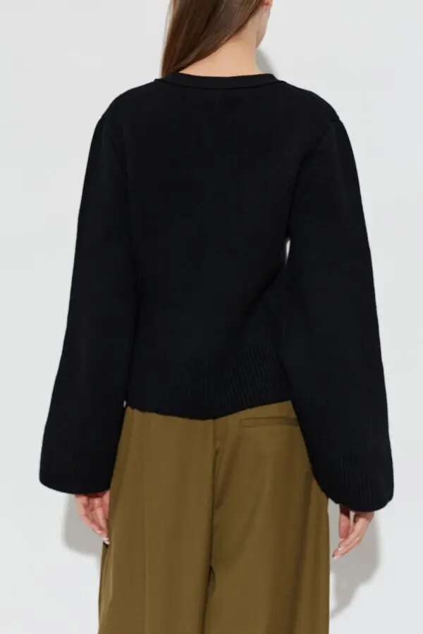 Cult Gaia Jos' Wool Cropped Cardigan