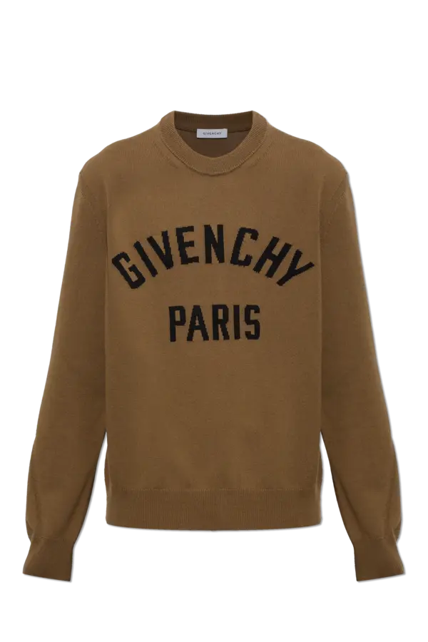 Givenchy Crewneck Sweater With " Paris" Logo