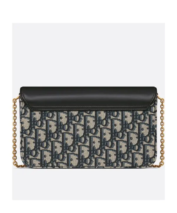 Dior Medium Saddle Pouch With Chain