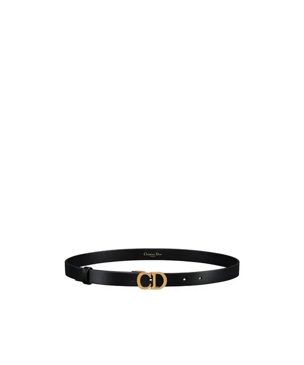 Dior Saddle Belt - Black