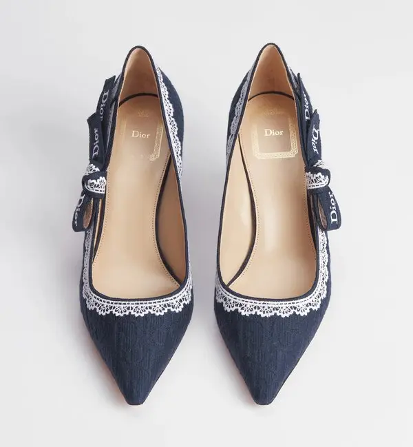 Dior J'a Pump With Lace Detail