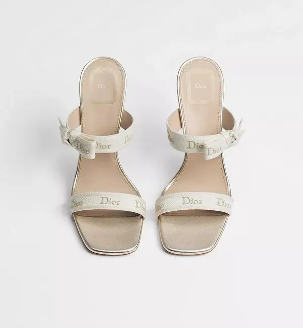 Dior Heeled Sandal With Strappy Detail