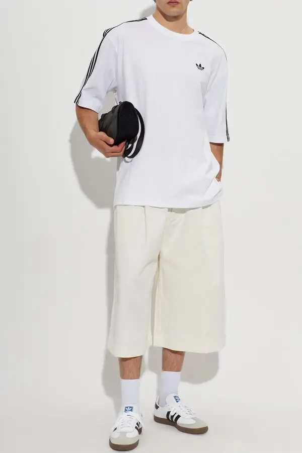ADIDAS ORIGINALS Wide-leg Denim Shorts