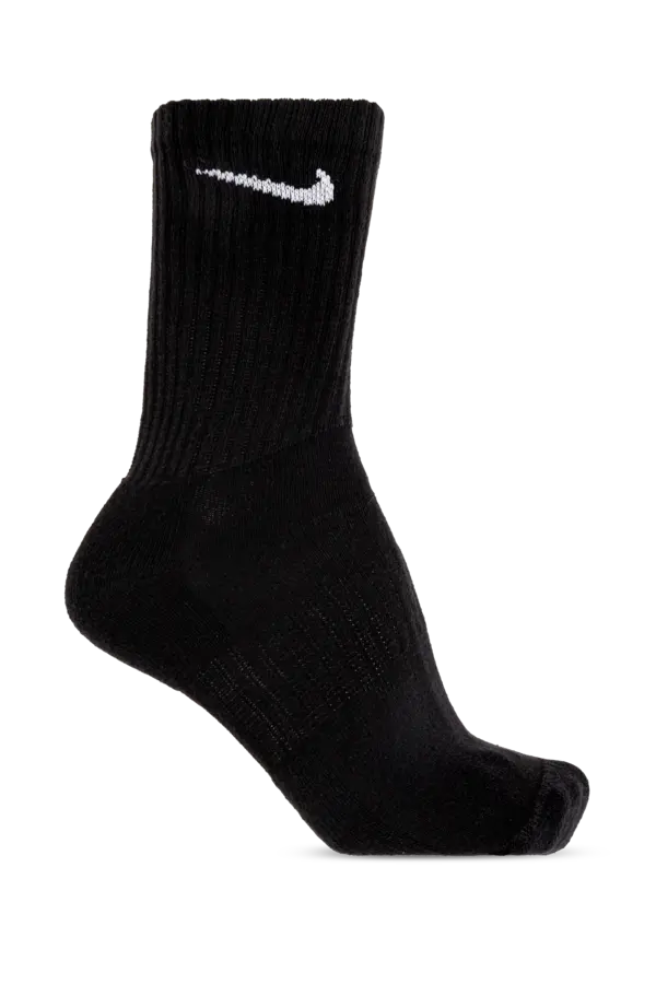 Nike Six-pack Of Socks With Logo - Black