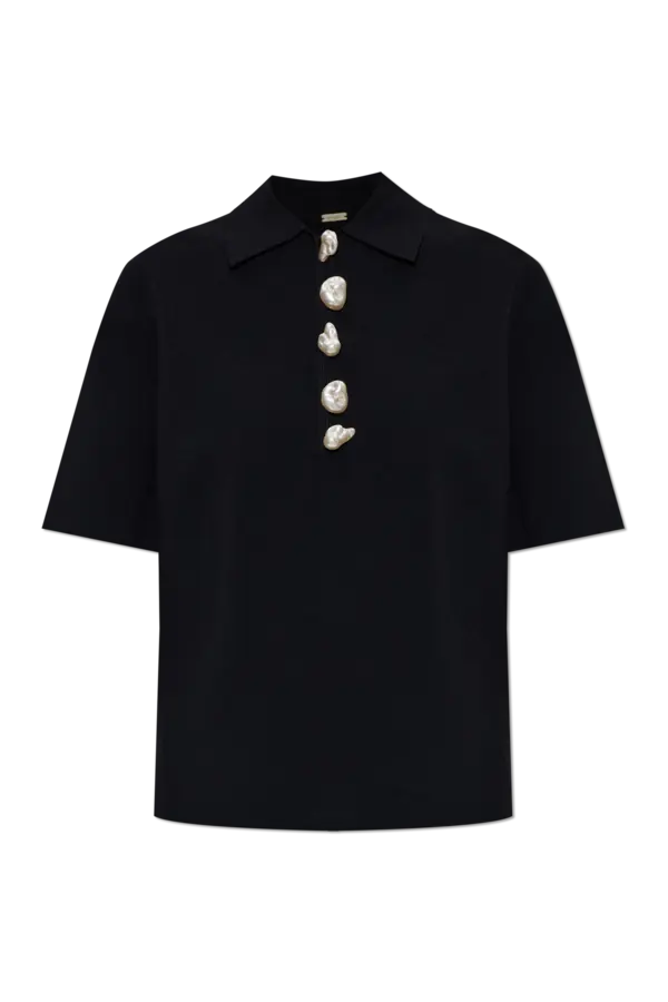 Cult Gaia Jaffa Polo Shirt