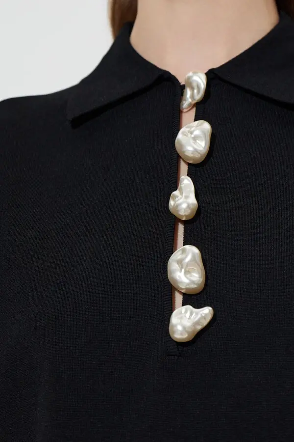 Cult Gaia Jaffa Polo Shirt