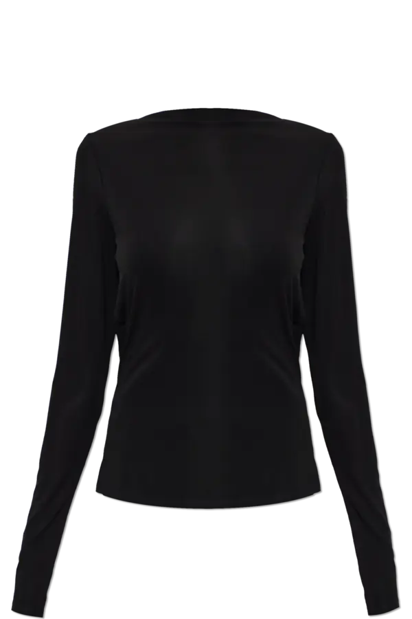 Cult Gaia Vayda' Top Long Sleeve, Draped Back
