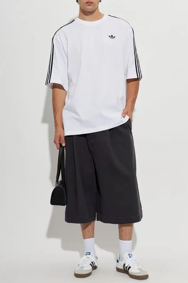 ADIDAS ORIGINALS Wide-leg Denim Shorts