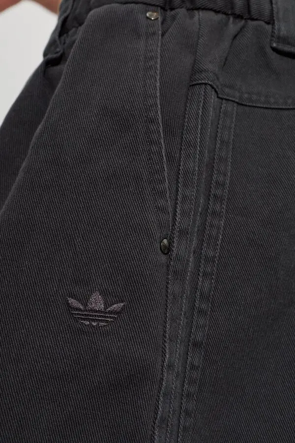 ADIDAS ORIGINALS Wide-leg Denim Shorts