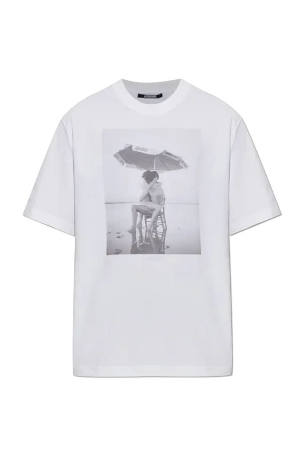 Jacquemus T-shirt With Print - White