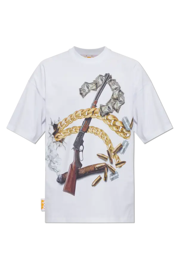 PDF T-shirt With Print - White