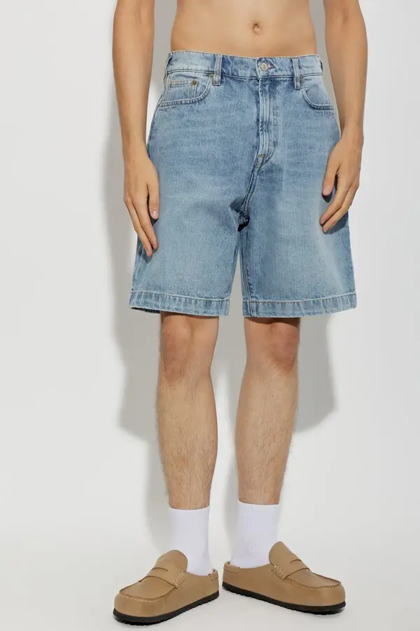 Paul Smith Straight Leg Denim Shorts