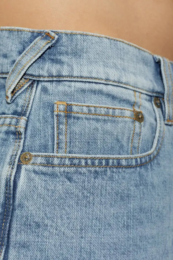 Paul Smith Straight Leg Denim Shorts