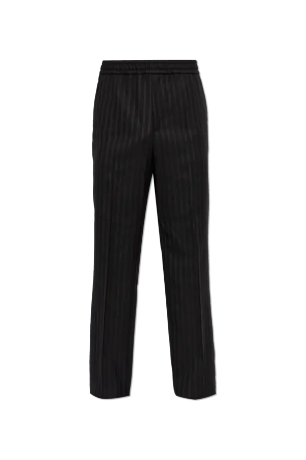Versace Wool Pleated Trousers