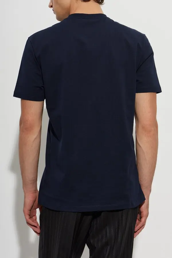 Versace Cotton T-shirt With Print