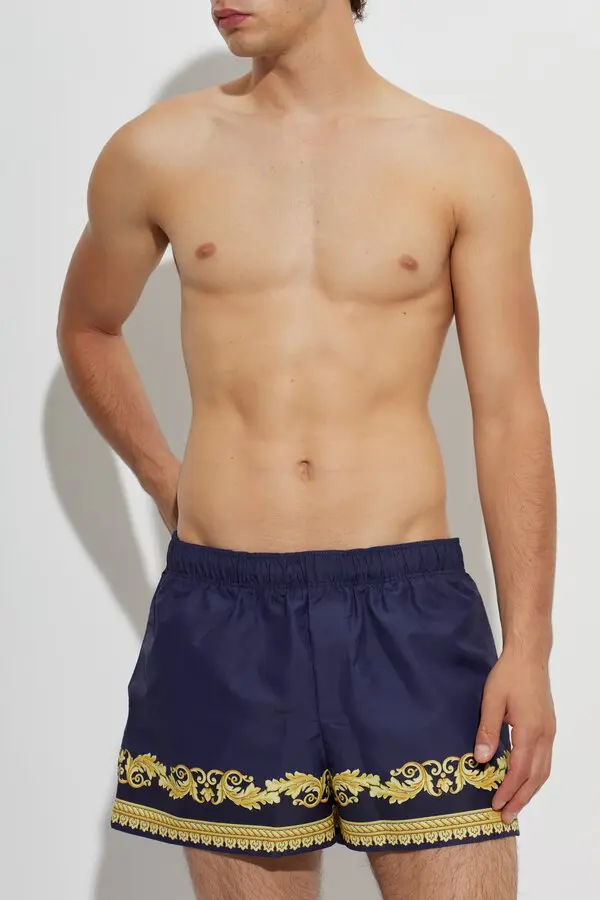 Versace Printed Swim Shorts