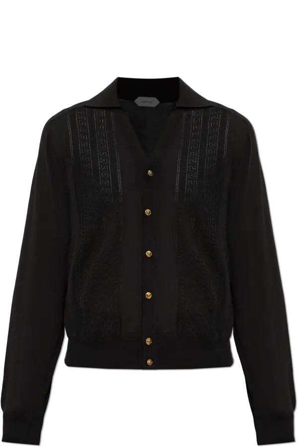 Versace Silk Cardigan