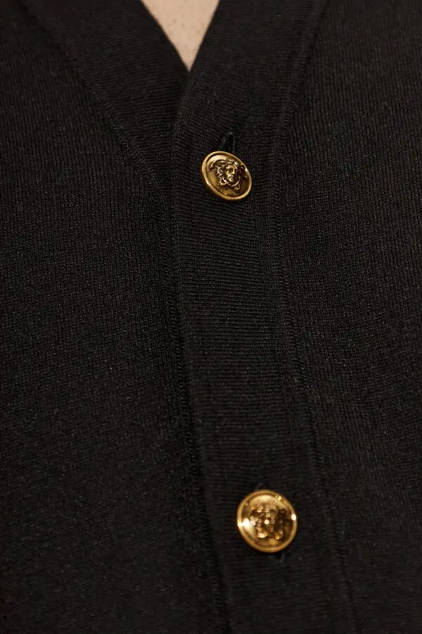 Versace Silk Cardigan