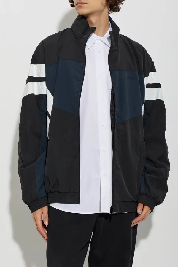Vetements Paneled Zip-up Bomber Jacket
