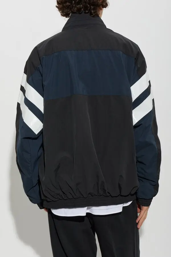 Vetements Paneled Zip-up Bomber Jacket