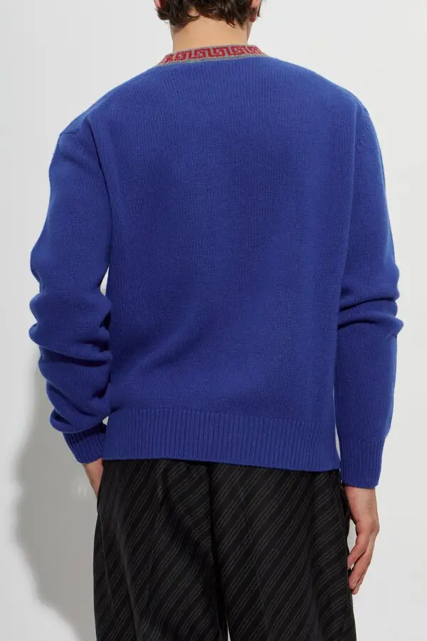 Versace Oversized Wool Sweater