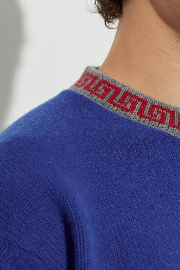 Versace Oversized Wool Sweater