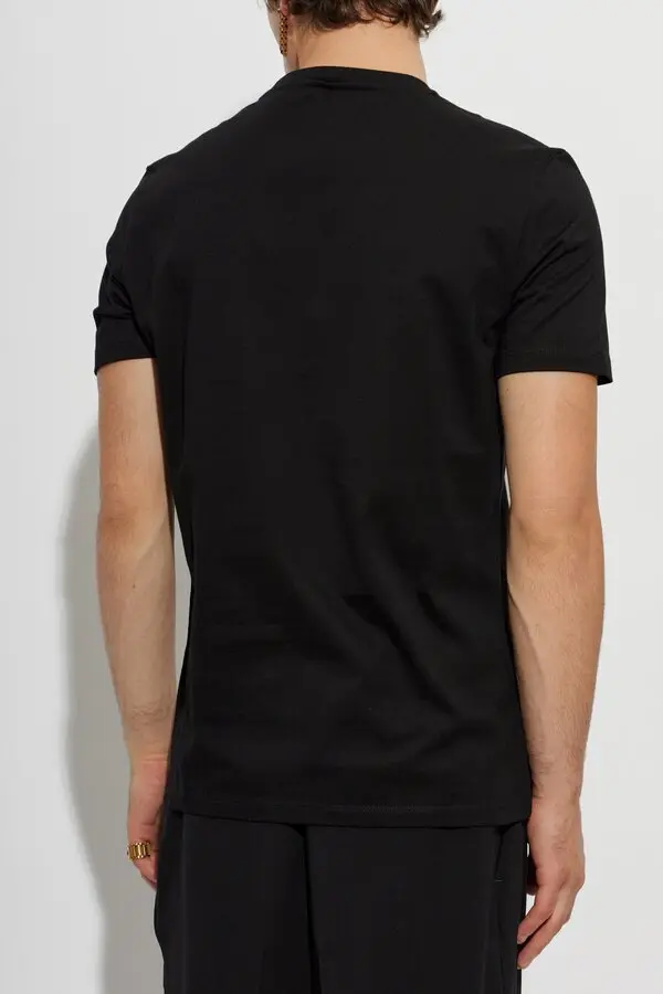 Versace Cotton T-shirt With Print