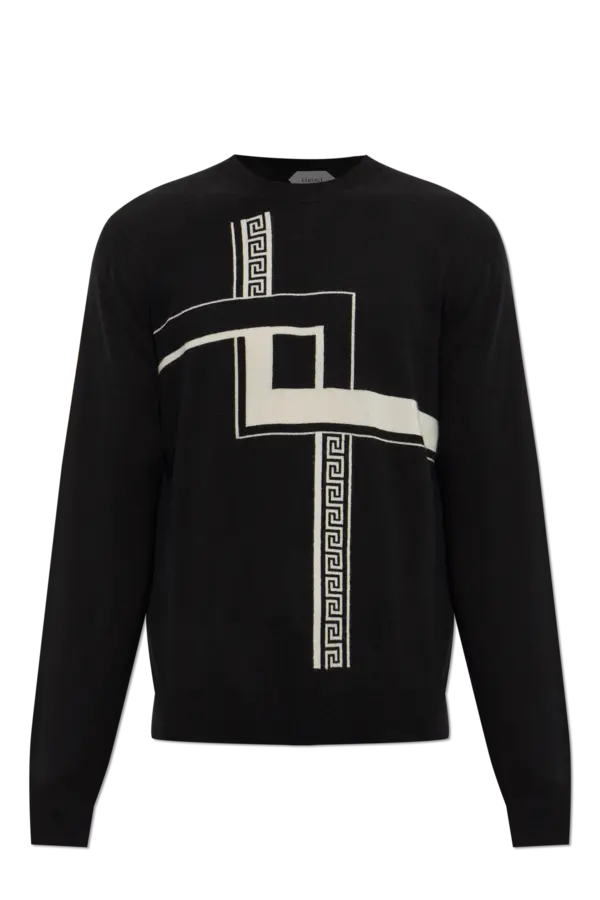 Versace Cashmere Sweater - Black