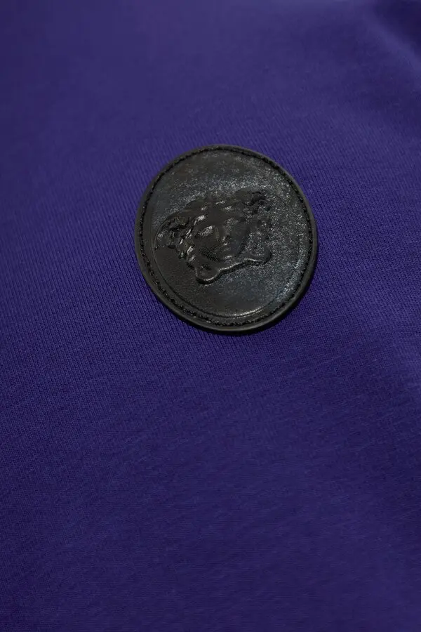 Versace Cotton T-shirt With Patch