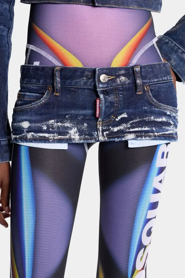 Dsquared2 Denim Mini Skirt