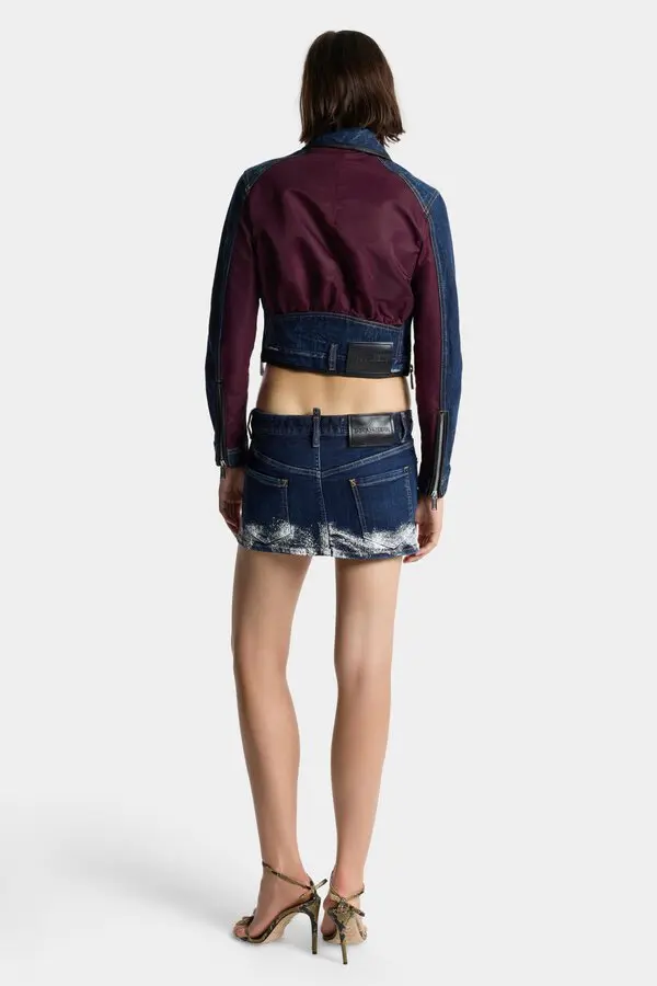 Dsquared2 Denim Mini Skirt
