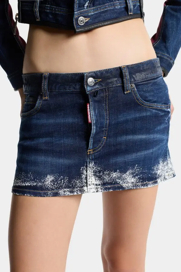Dsquared2 Denim Mini Skirt