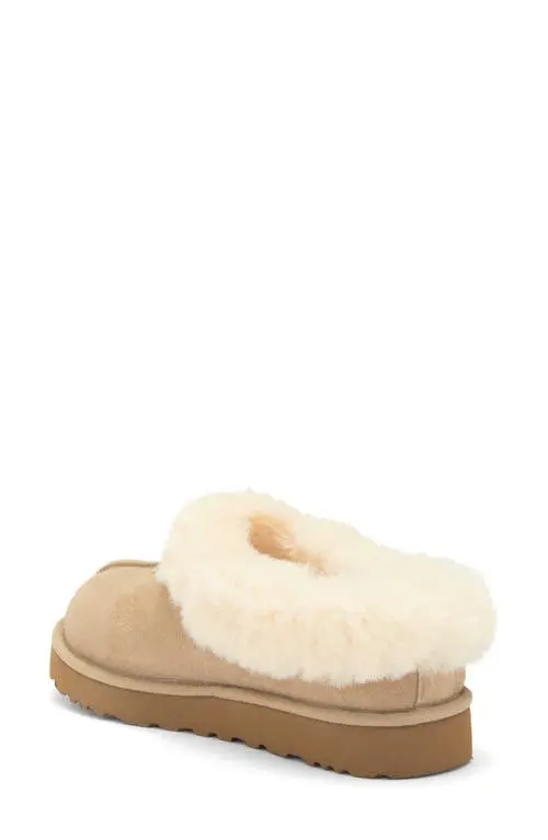 UGG Tazzette Genuine Shearling Collar Slipper