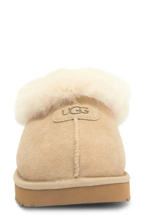 UGG Tazzette Genuine Shearling Collar Slipper