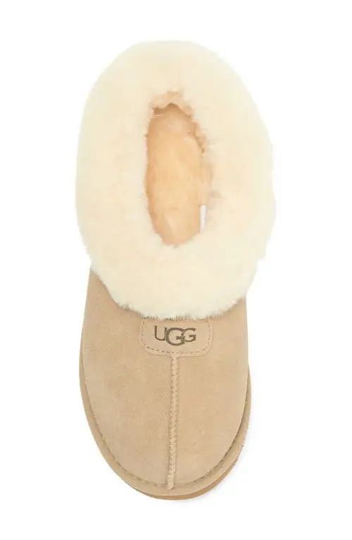 UGG Tazzette Genuine Shearling Collar Slipper