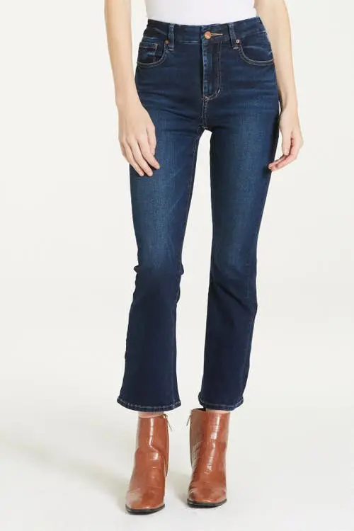 DEAR JOHN Jeanne Mid Rise Flare Jeans