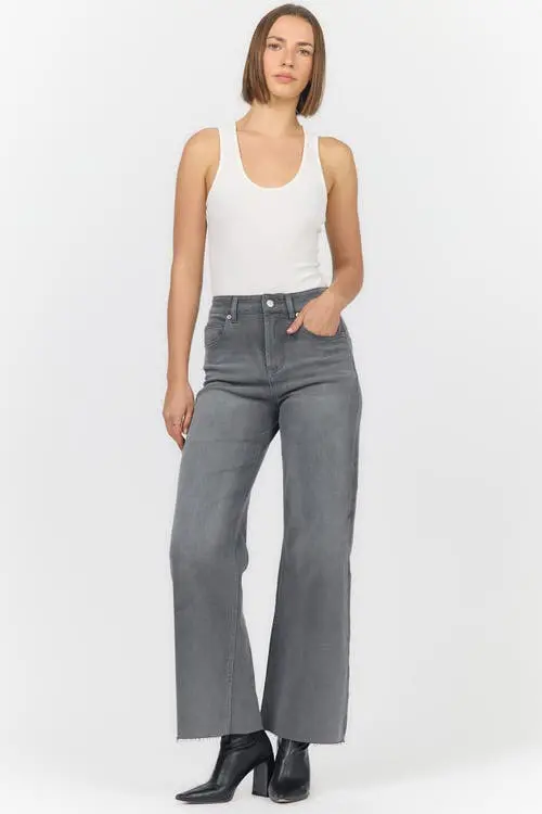 DEAR JOHN Audrey High Waist Wide Leg Jeans